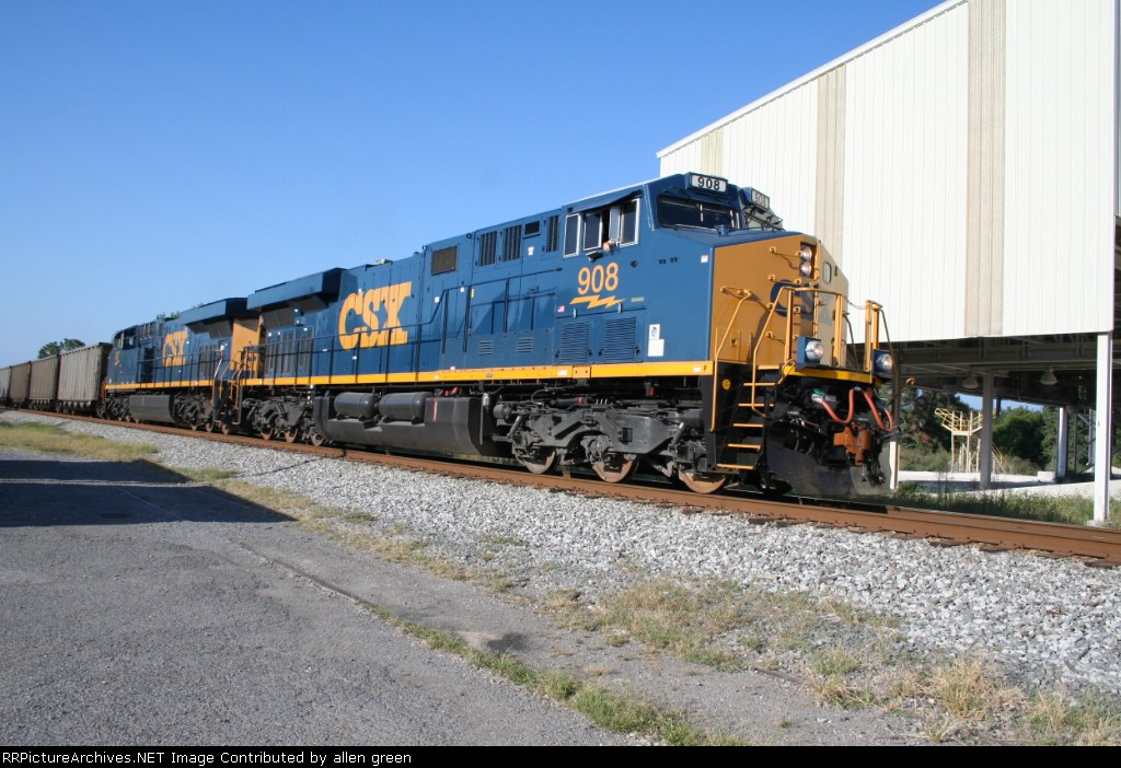 CSX 908 N262 SB
